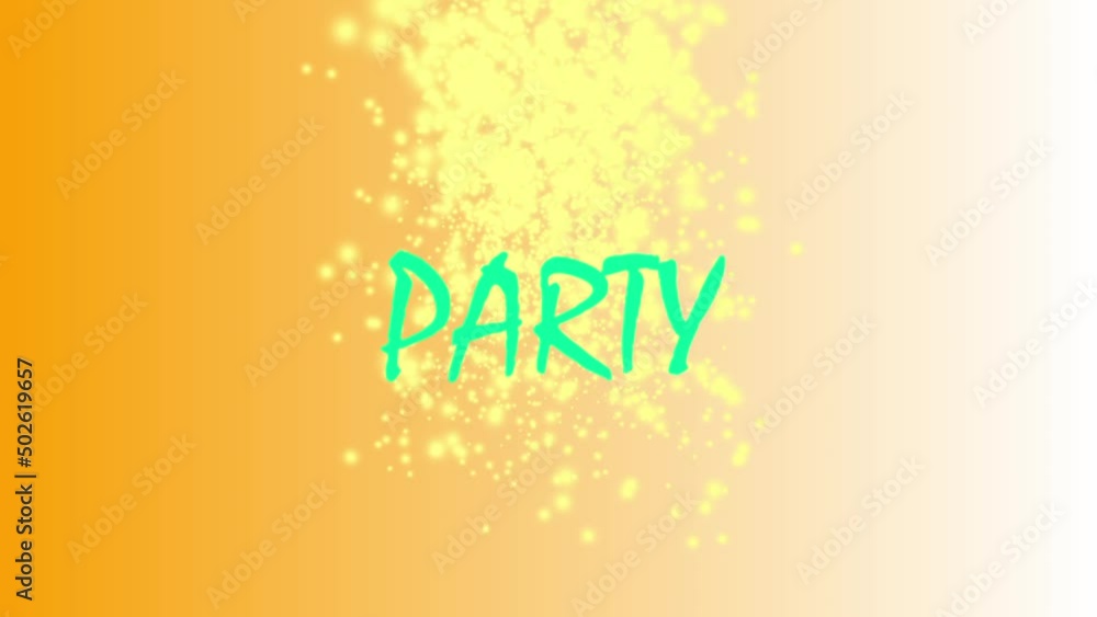 Party background with floating bubbles animation Stock Video | Adobe Stock