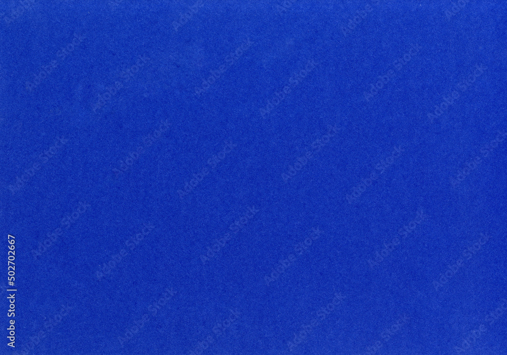 High detail bright dark royal blue paper texture background uncoated ...