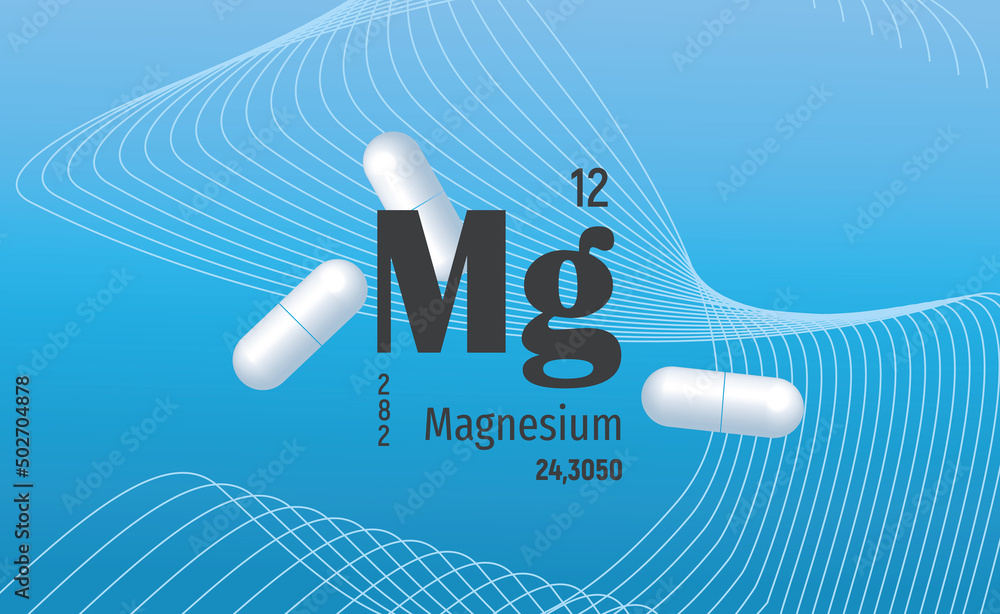 Magnesium. Stock Vector | Adobe Stock