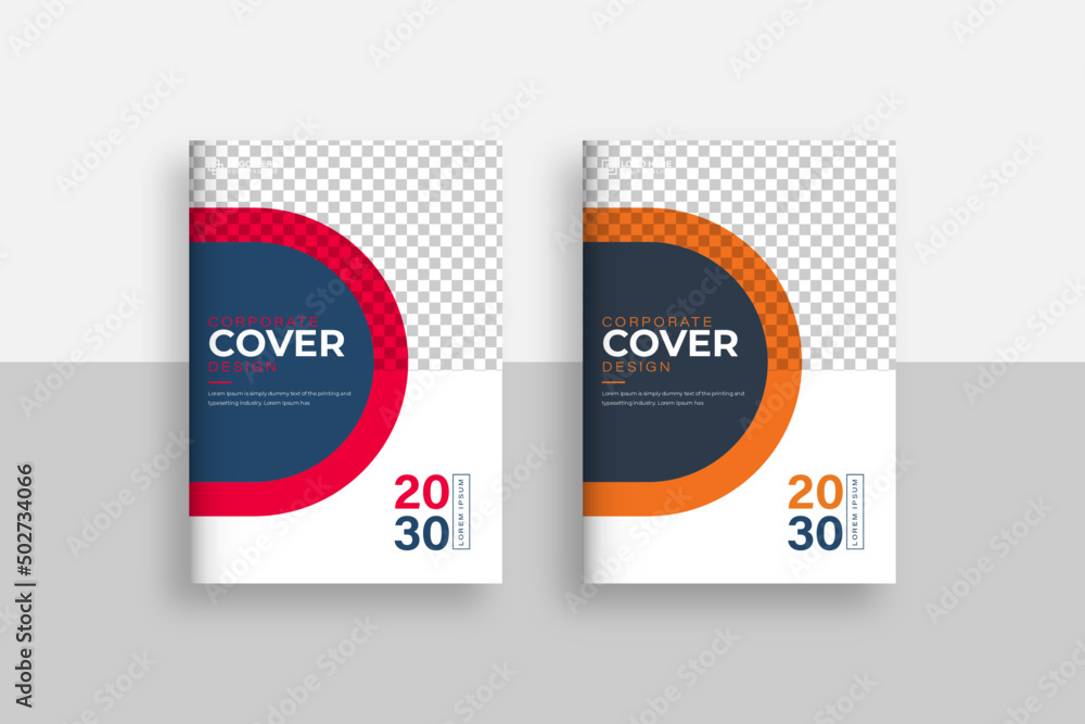 Corporate business book cover, professional business cover design ...