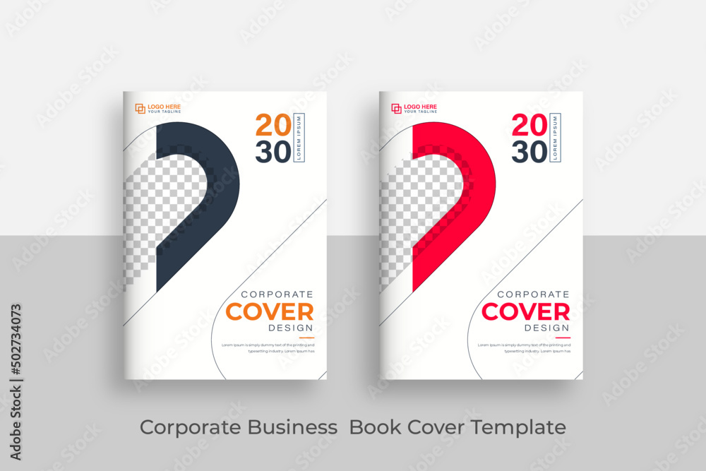 Corporate business book cover, professional business cover design ...