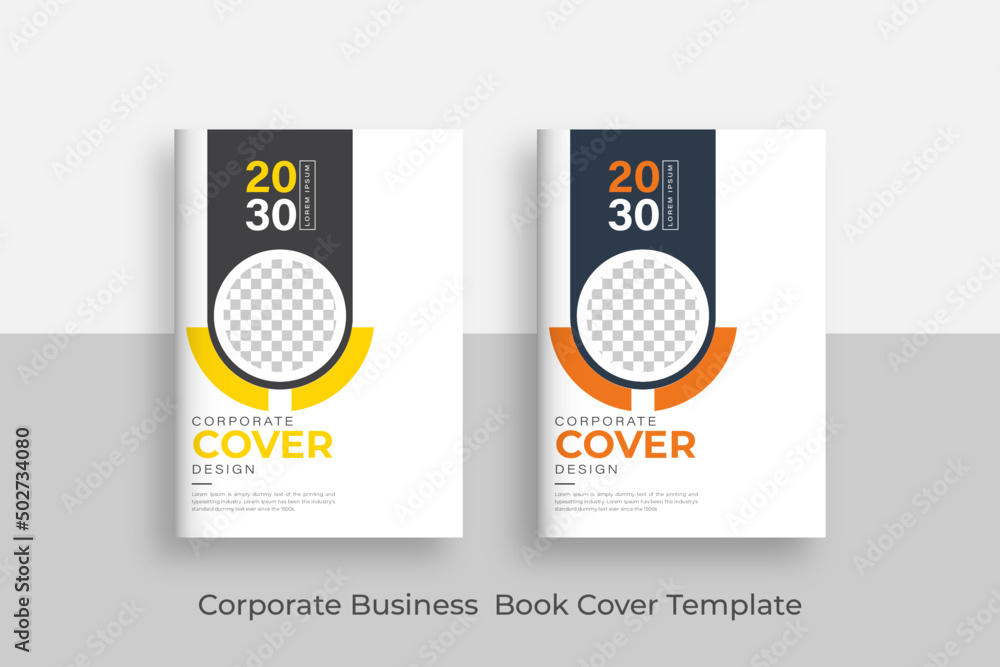 Corporate business book cover, professional business cover design ...