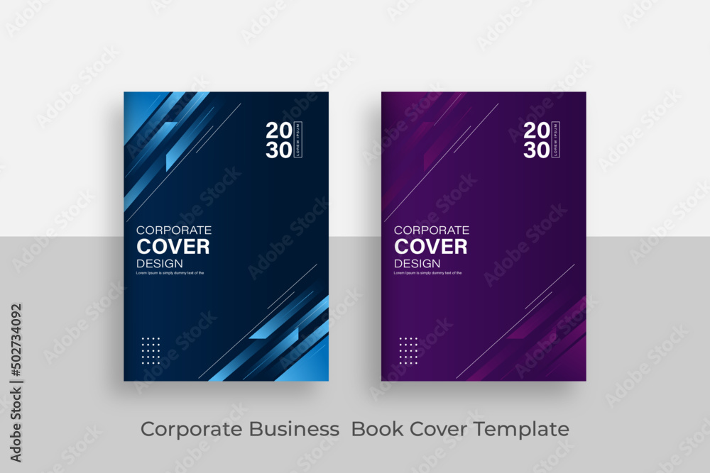 Corporate business book cover, professional business cover design ...
