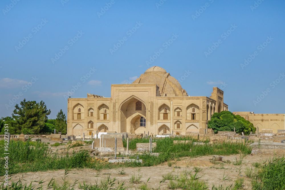 Khanqah of Abdulaziz Khan, a medieval building for pilgrims. This is ...