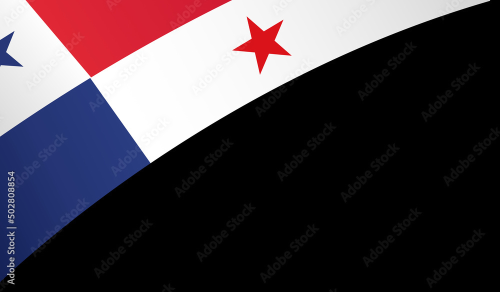 Panama flag wave isolated on png or transparent background,Symbol of ...