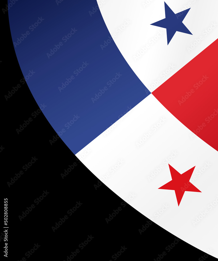 Panama flag wave isolated on png or transparent background,Symbol of ...