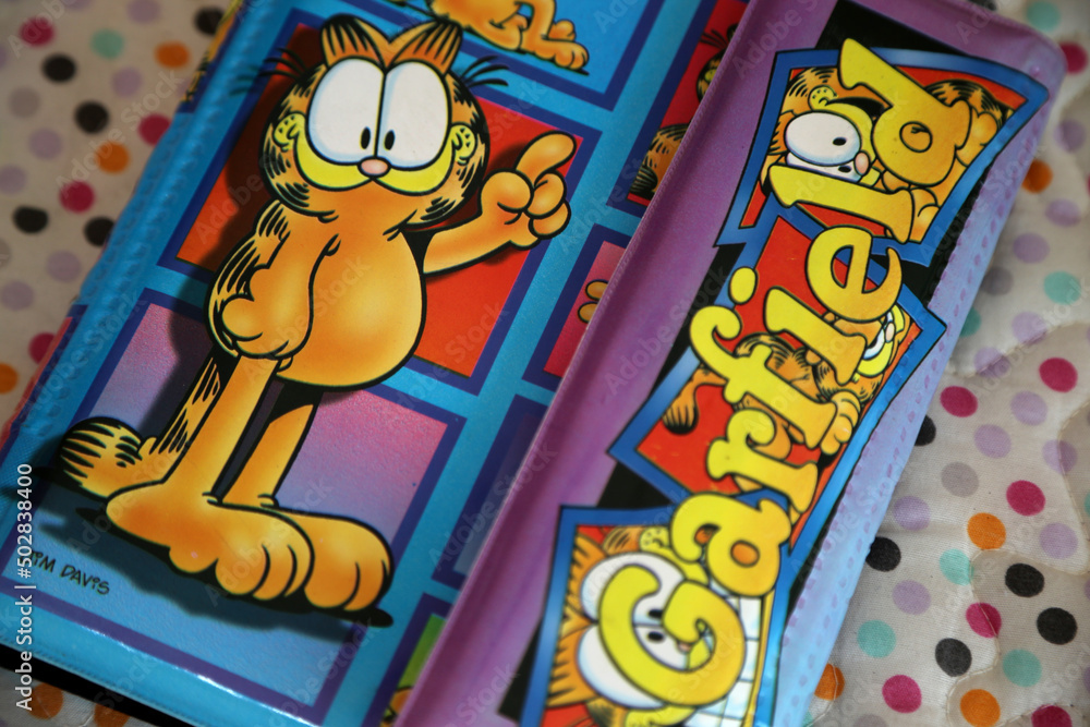 Garfield. Lasagna loving orange cat. Character of television series ...