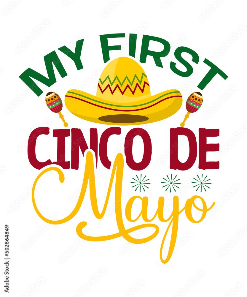 Cinco de Mayo Svg, Happy Cinco De Mayo Svg, Dxf, Eps, Png, Fiesta ...