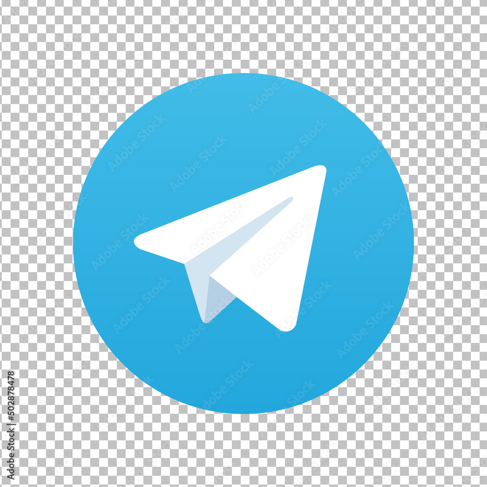 Faridpur, Bangladesh - May 06, 2022: Telegram logo, Telegram logo on ...