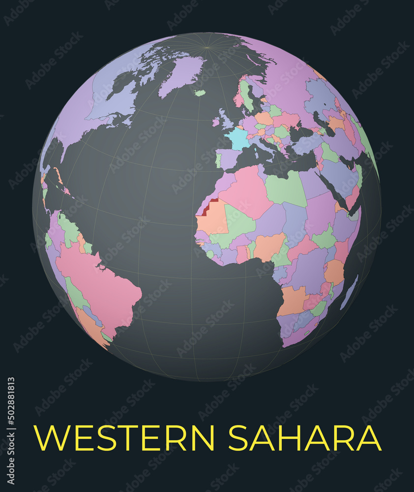 Sahara location country