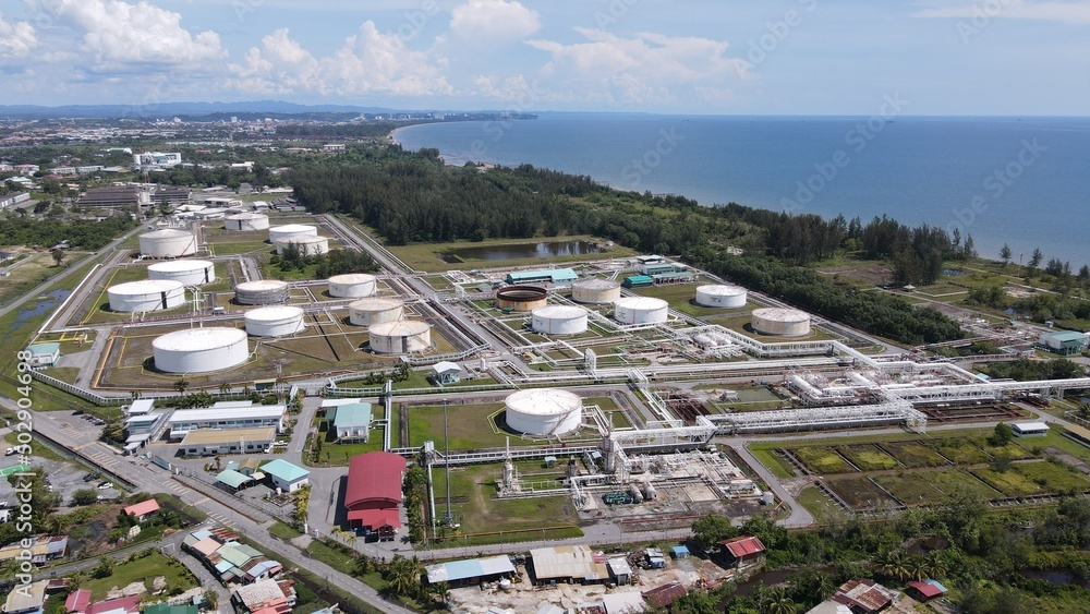 Miri, Sarawak Malaysia - May 2, 2022: The Landmark and Tourist ...