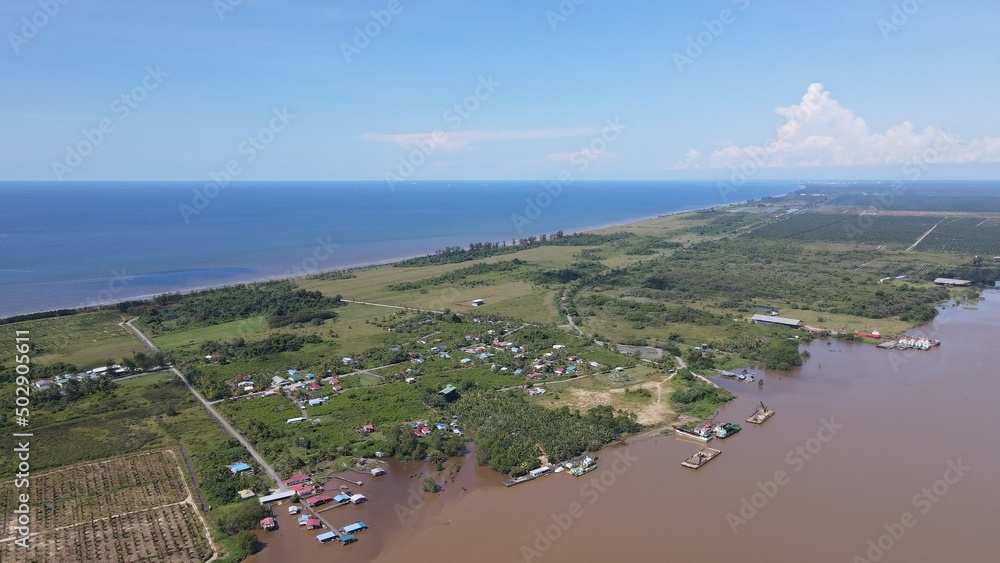 Miri, Sarawak Malaysia - May 2, 2022: The Landmark and Tourist ...