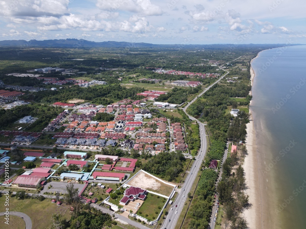 Miri, Sarawak Malaysia - May 2, 2022: The Landmark and Tourist ...