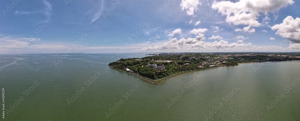 Miri, Sarawak Malaysia - May 2, 2022: The Landmark and Tourist ...
