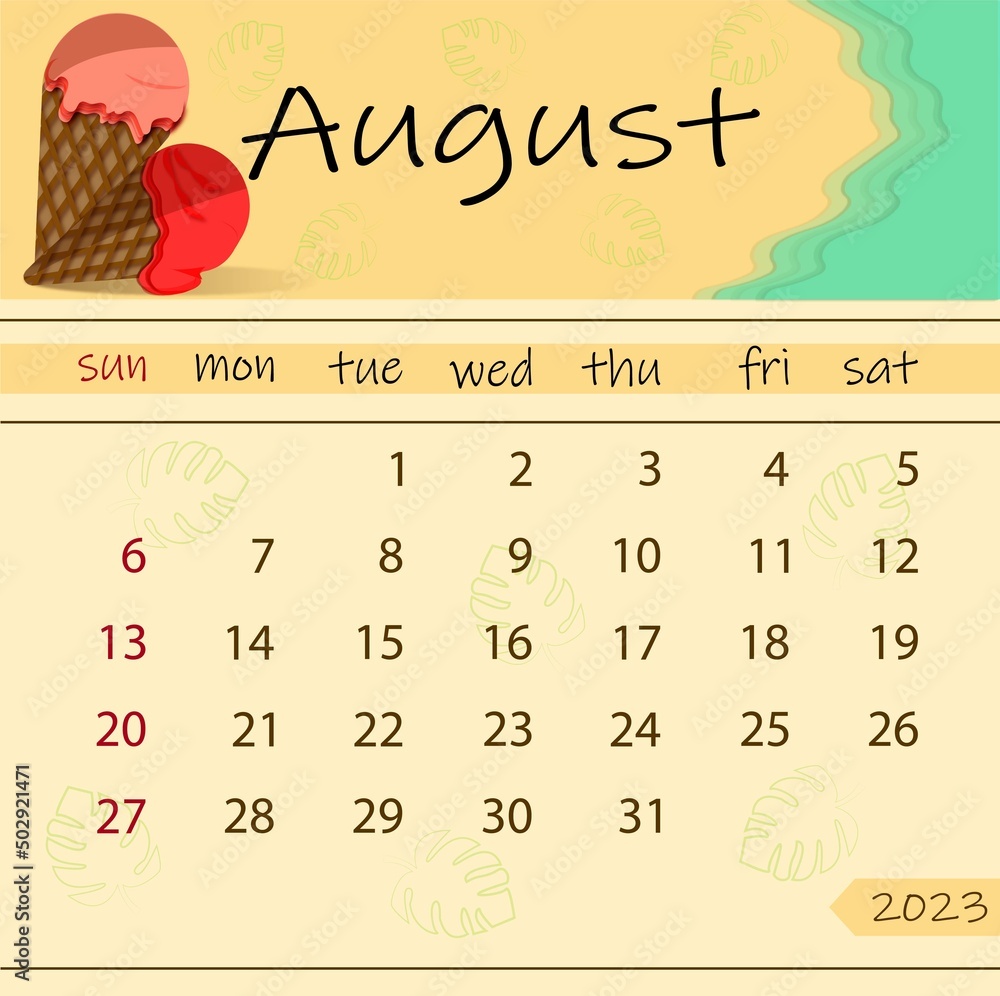 august calendar 2023, august, calendar, month, day, date, calendar for ...
