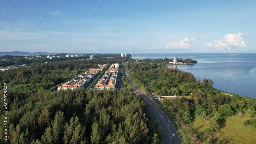 Miri, Sarawak Malaysia - May 2, 2022: The Landmark and Tourist ...
