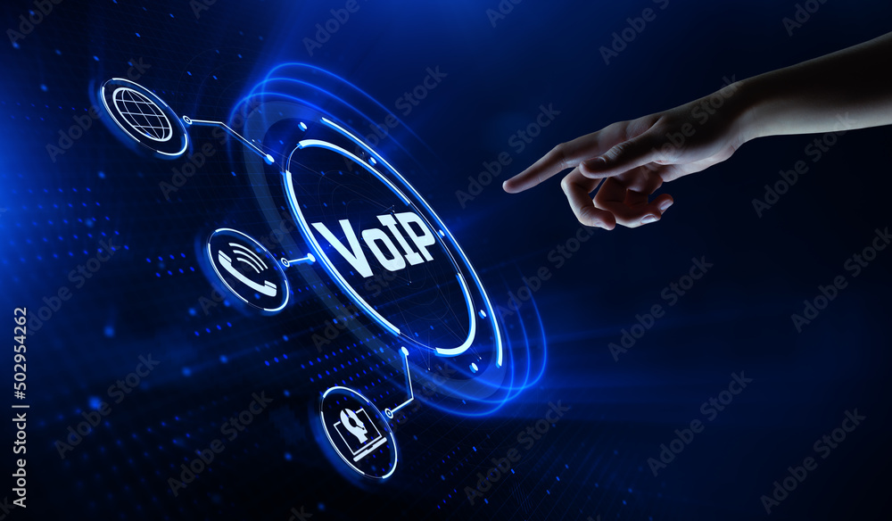 VoIP Voice over IP Telecommunication concept. Hand pressing button on ... VoIP Voice over IP Telecommunication concept. Hand pressing button on ...