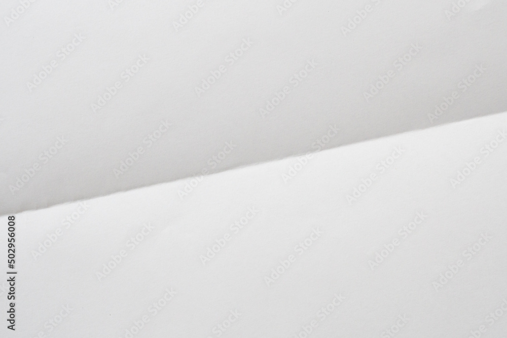 White folded and wrinkled paper texture background Stock Photo | Adobe ...