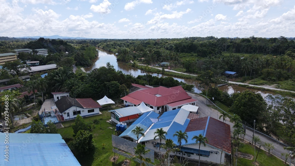 Miri, Sarawak Malaysia - May 2, 2022: The Landmark and Tourist ...