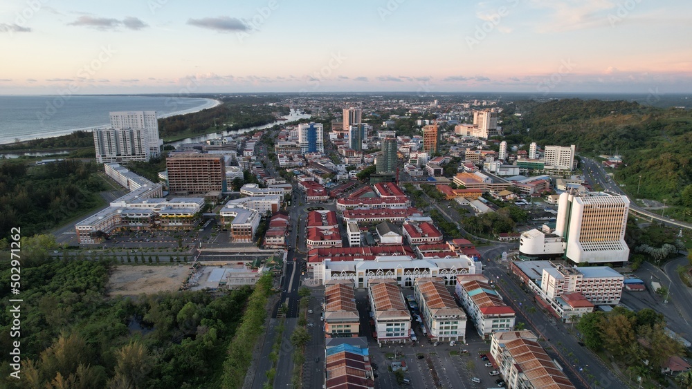 Miri, Sarawak Malaysia - May 2, 2022: The Landmark and Tourist ...