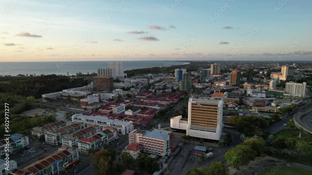 Miri, Sarawak Malaysia - May 2, 2022: The Landmark and Tourist ...