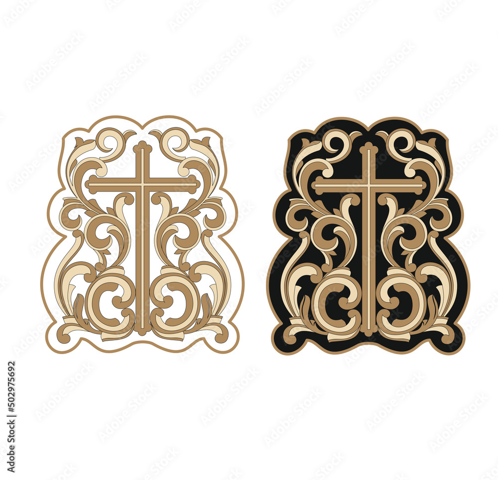 GOLD EMBROIDERY FOR LITURGICAL CLOTHES AND SACRED CEREMONIES. SACRED ...