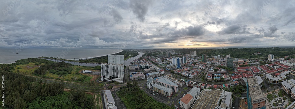 Miri, Sarawak Malaysia - May 2, 2022: The Landmark and Tourist ...