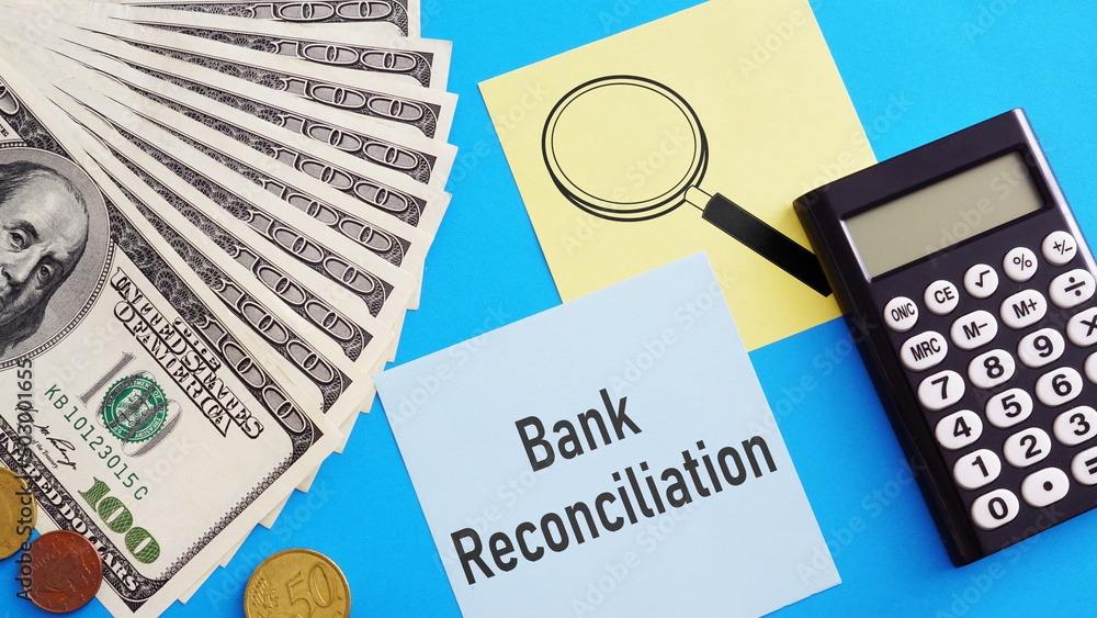 Bank Reconciliation Clipart