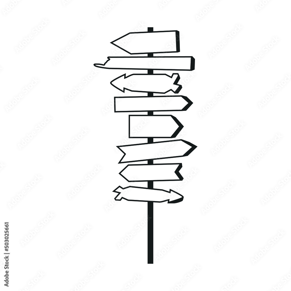 Road Sign, Direction Map, Map Direction, World Travel Road Sign ...