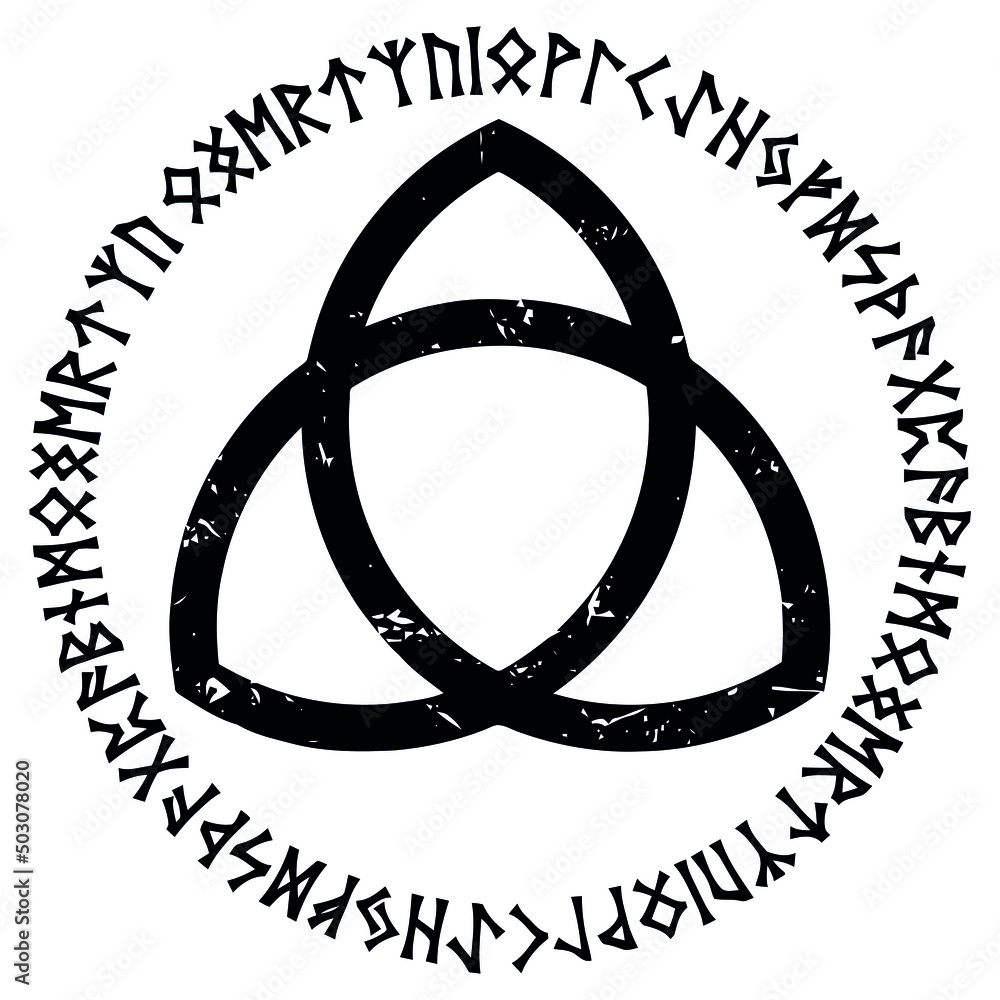 Vegvisir Icelandic, Norse, Viking compass.eps Stock Vector | Adobe Stock