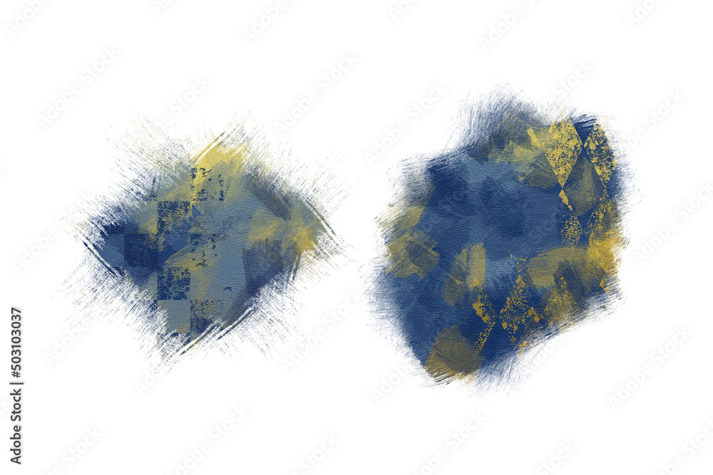 Colorful abstract shapes. Modern sublimation backgrounds. Clip art set ...