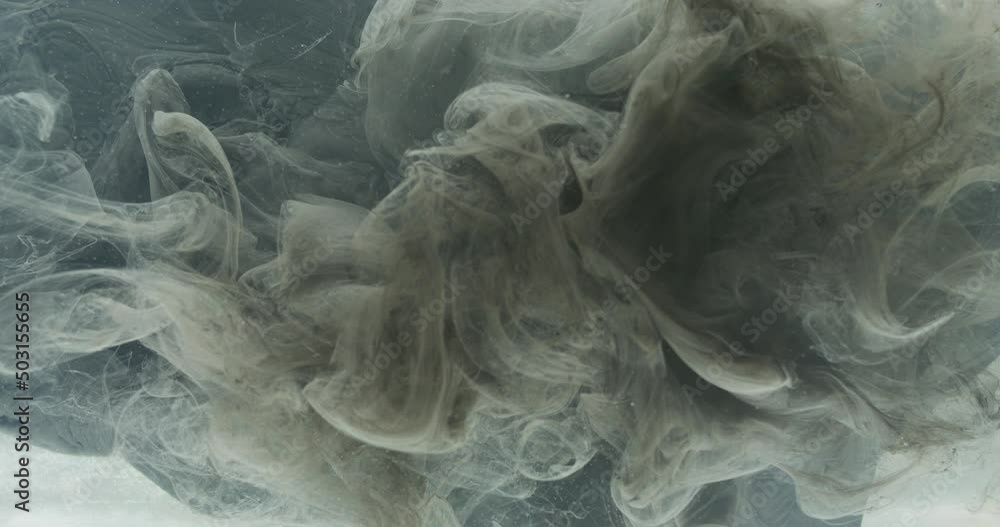 Smog texture. Paint water splash. Air pollution gas. Intro layer. Gray ...