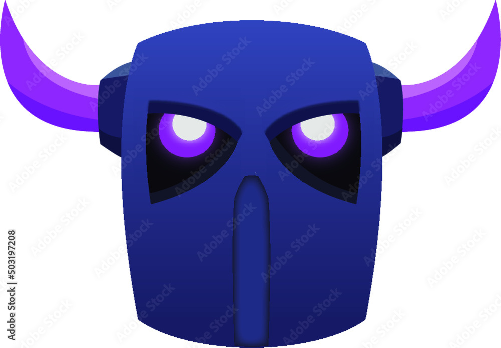 Pekka: Clash Royale vector de Stock | Adobe Stock