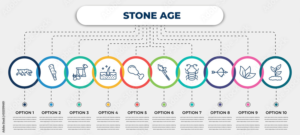 vector infographic template with icons and 10 options or steps ...