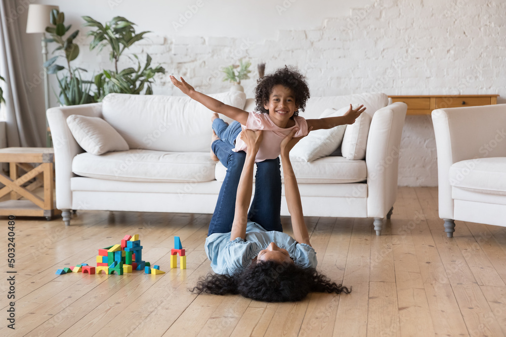 Child Excited Playing