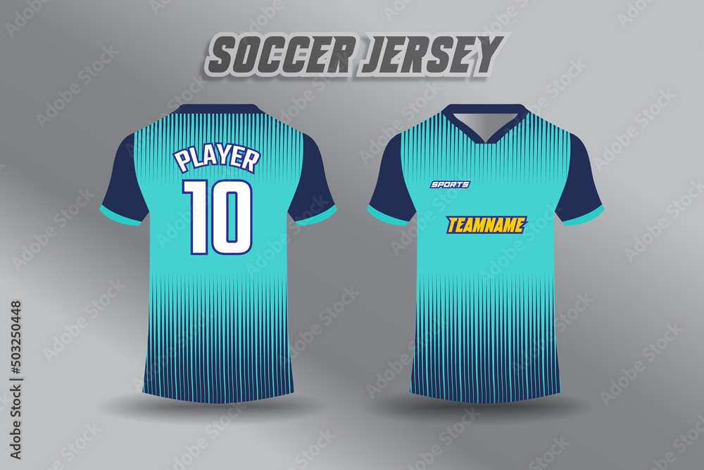 Sports Soccer Jersey Design Template Football Jersey Design Uniform