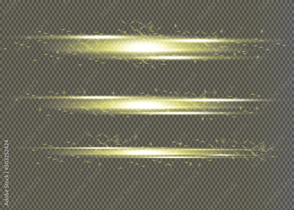 Solar glare.Glow isolated white transparent light effect set, lens ...