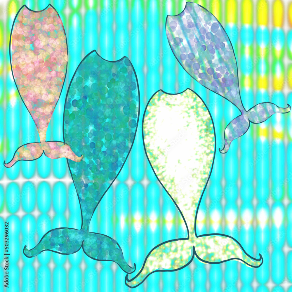 mermaid tail,water bubbles,glare,scales mermaid tail,mermaid tail with ...