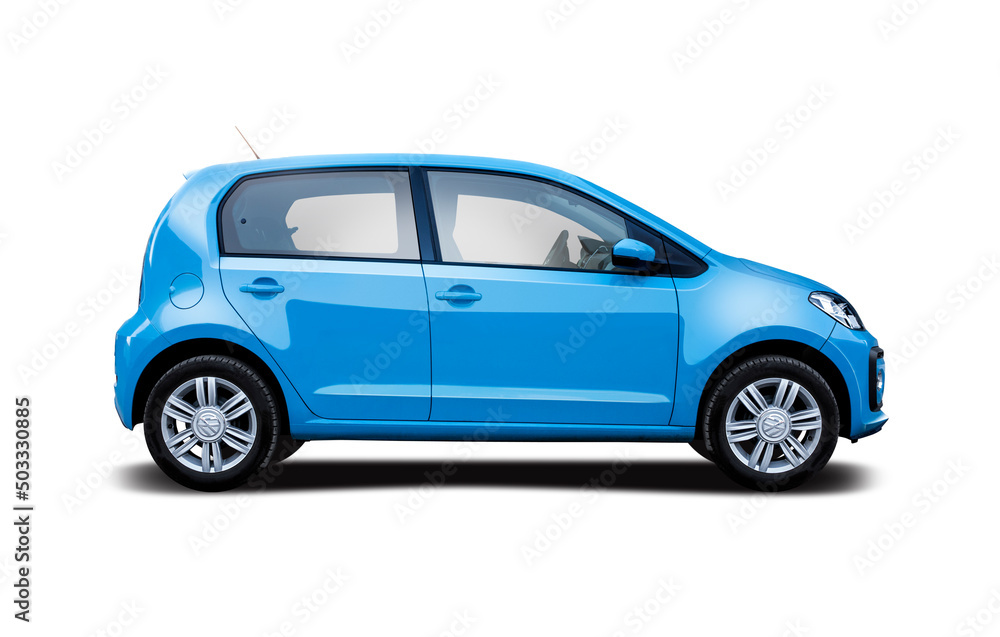 VW up side view isolated on white background, 23 October 2019 ...
