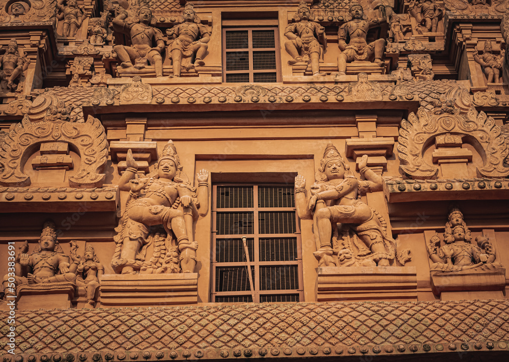 Tanjore Big Temple or Brihadeshwara Temple was built by King Raja Raja ...