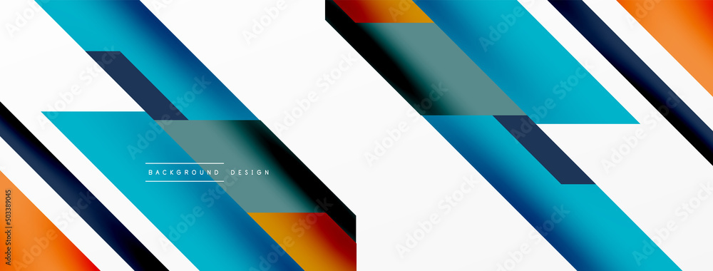 Dynamic lines background. Wallpaper for concept of AI technology ...