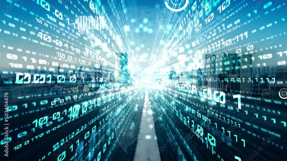 Video Stock Business data analytic with tacit intelligent software ...