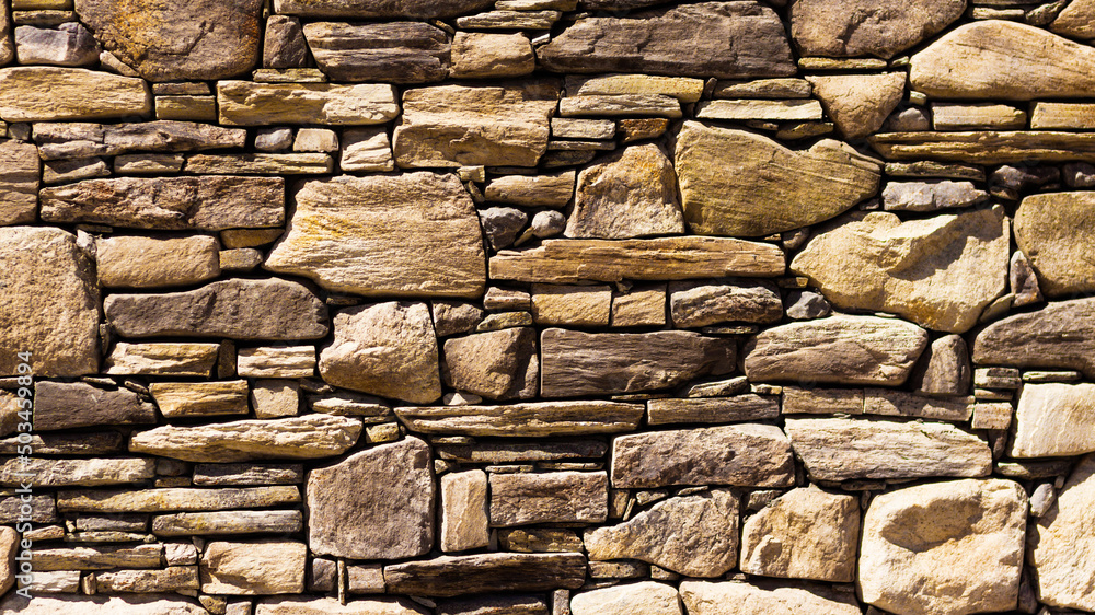 mur en pierre naturelle Stock Photo | Adobe Stock