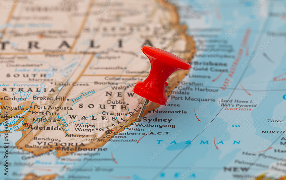 Where Is Sydney Australia Located On The World Map Map - Infoupdate.org