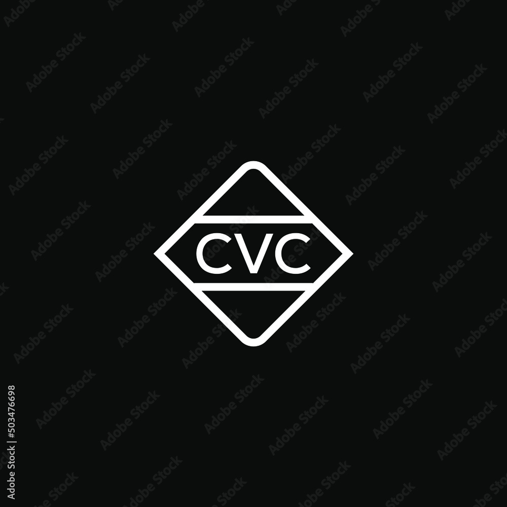 CVC letter design for logo and icon.CVC monogram logo.vector ...