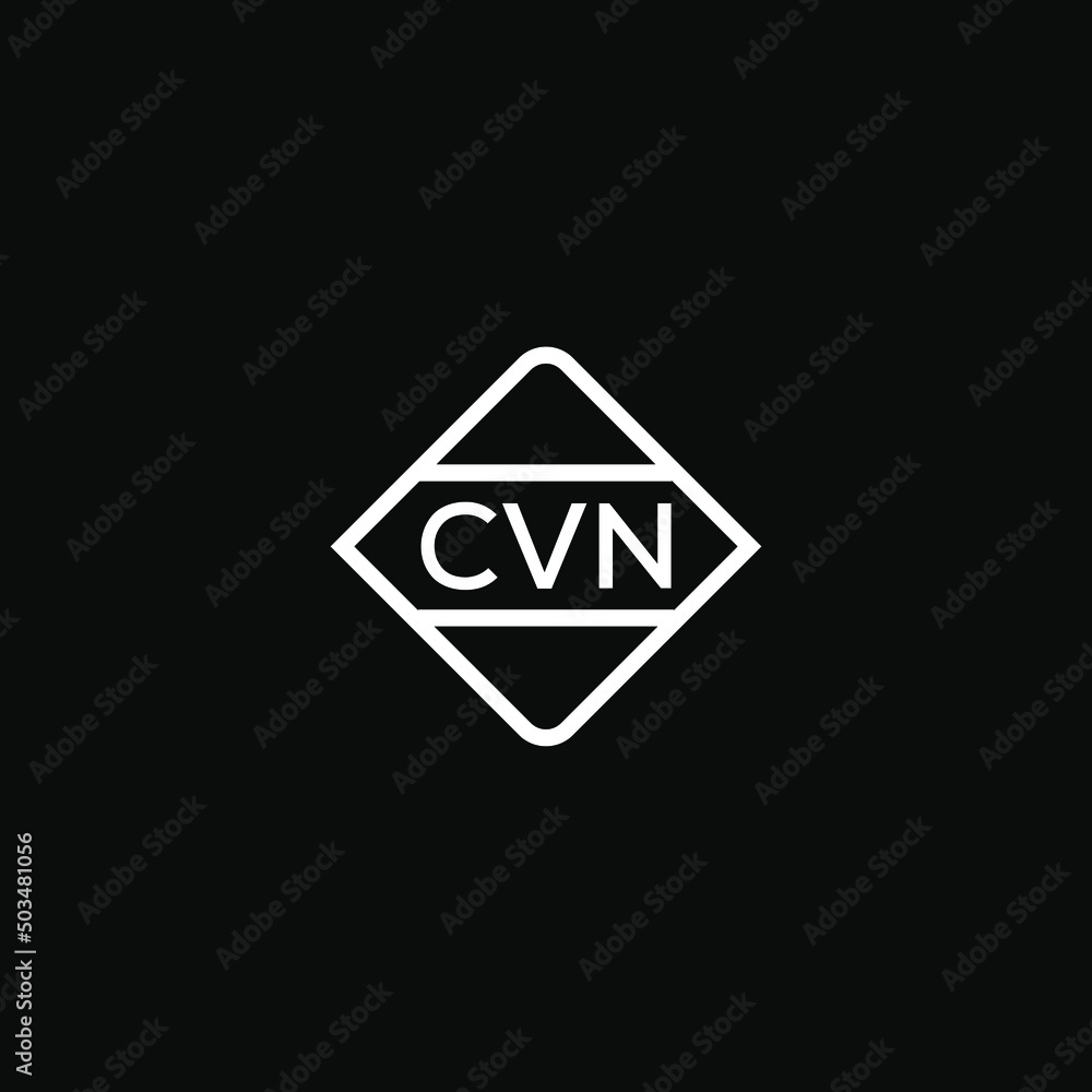 Vecteur Stock CVN letter design for logo and icon.CVN monogram logo ...