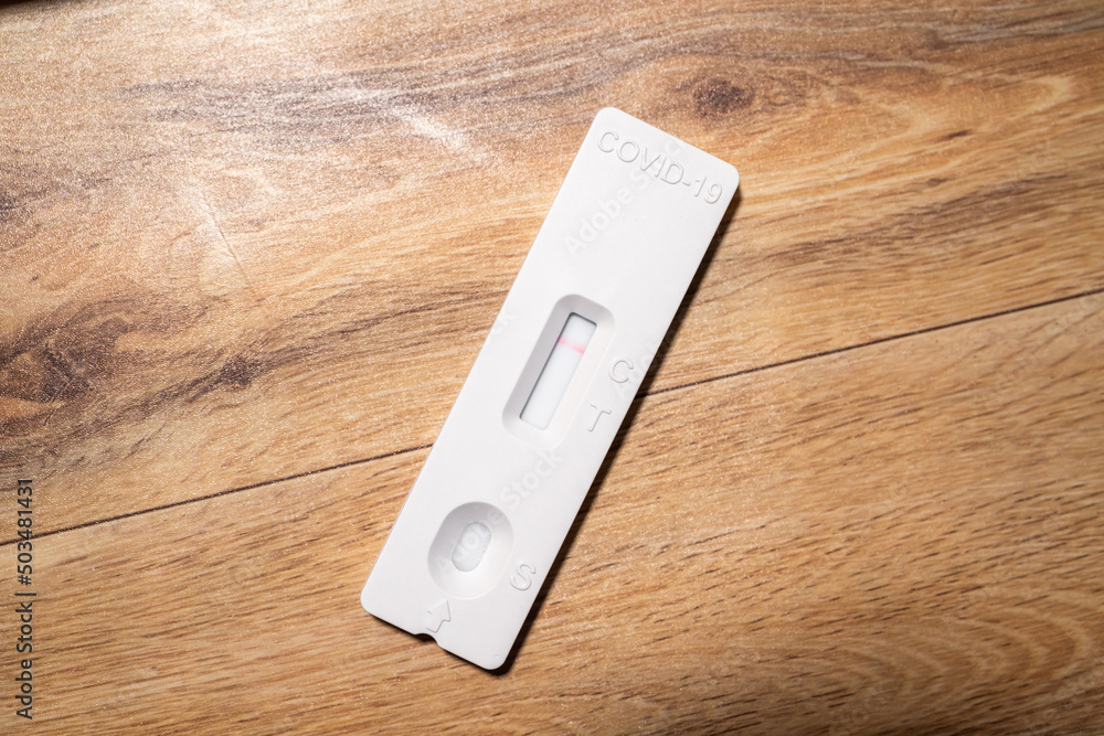 negative Covid-19, SARS‑CoV‑2 antigen test kit for self testing, one ...