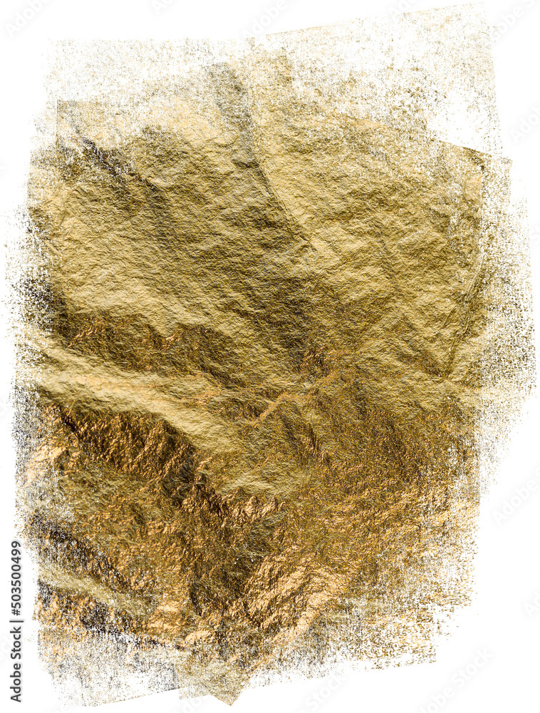 gold foil ink texture with transparent background Stock Photo | Adobe Stock