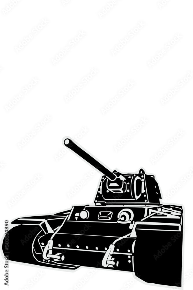 The legendary Soviet heavy tank of the Second World War - KV-1. KV ...