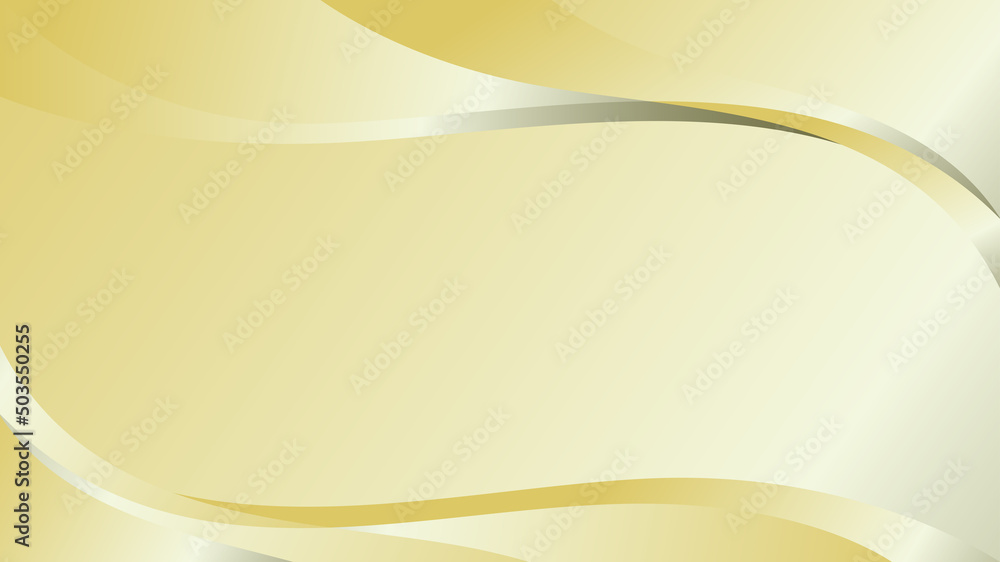Golden Beryl Wave Background, Golden Wave Background Free Vector Stock ...